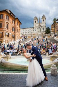 Rome Elopement Wedding Photographer Service from Italy