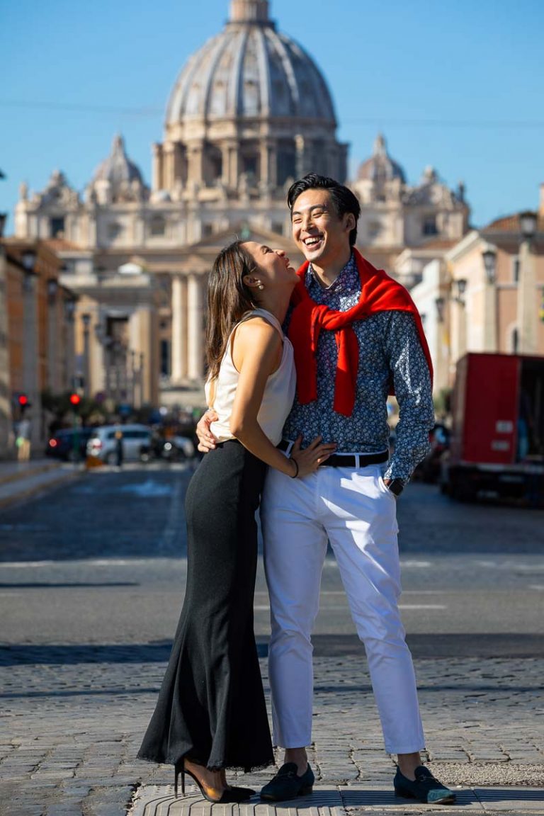 Destination Rome Couple Photoshoot | Professional Photographer Service