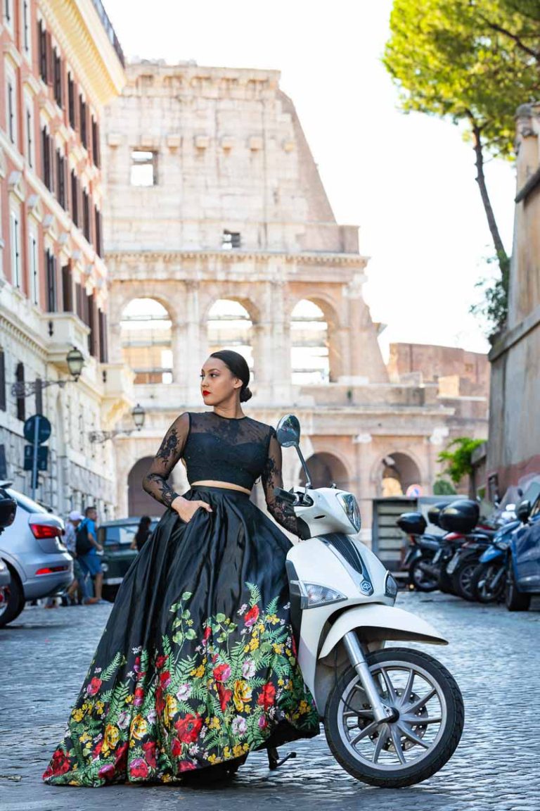 Model Photo Shoot in Rome | Fashion Editorial Photography