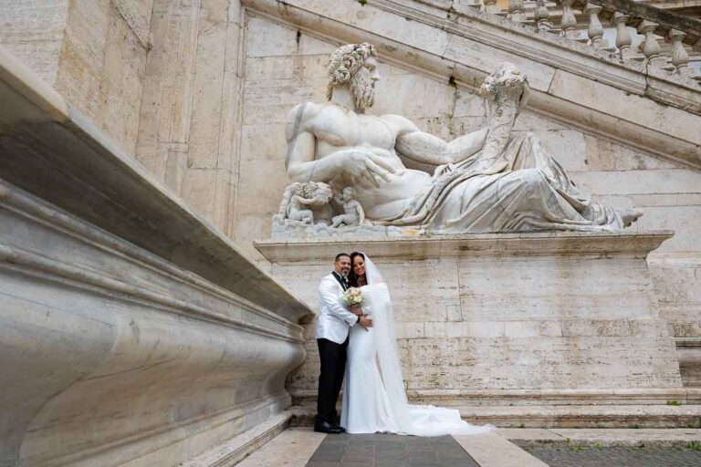 Renewing Wedding Vows in Rome Anniversary Photography