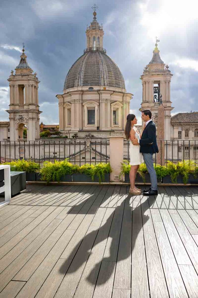 Places to get Engaged in Rome | Engagement photography