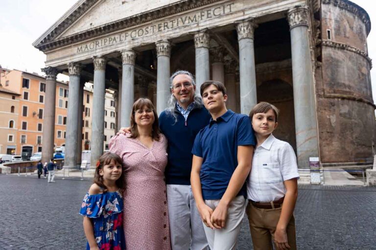 Family Portraits in Rome | Lifestyle Photography