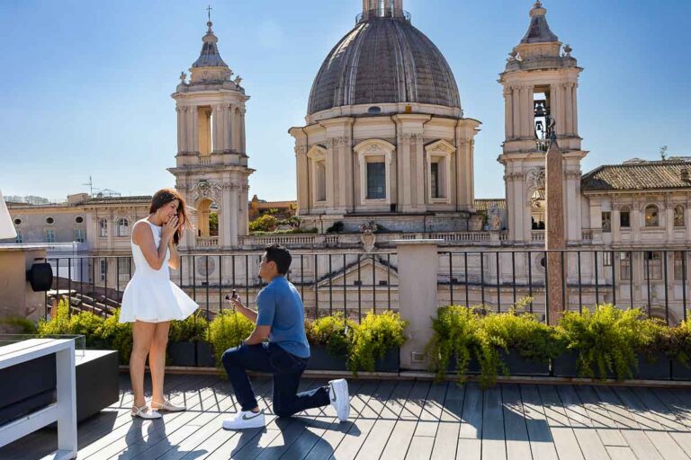Rome rooftop proposal